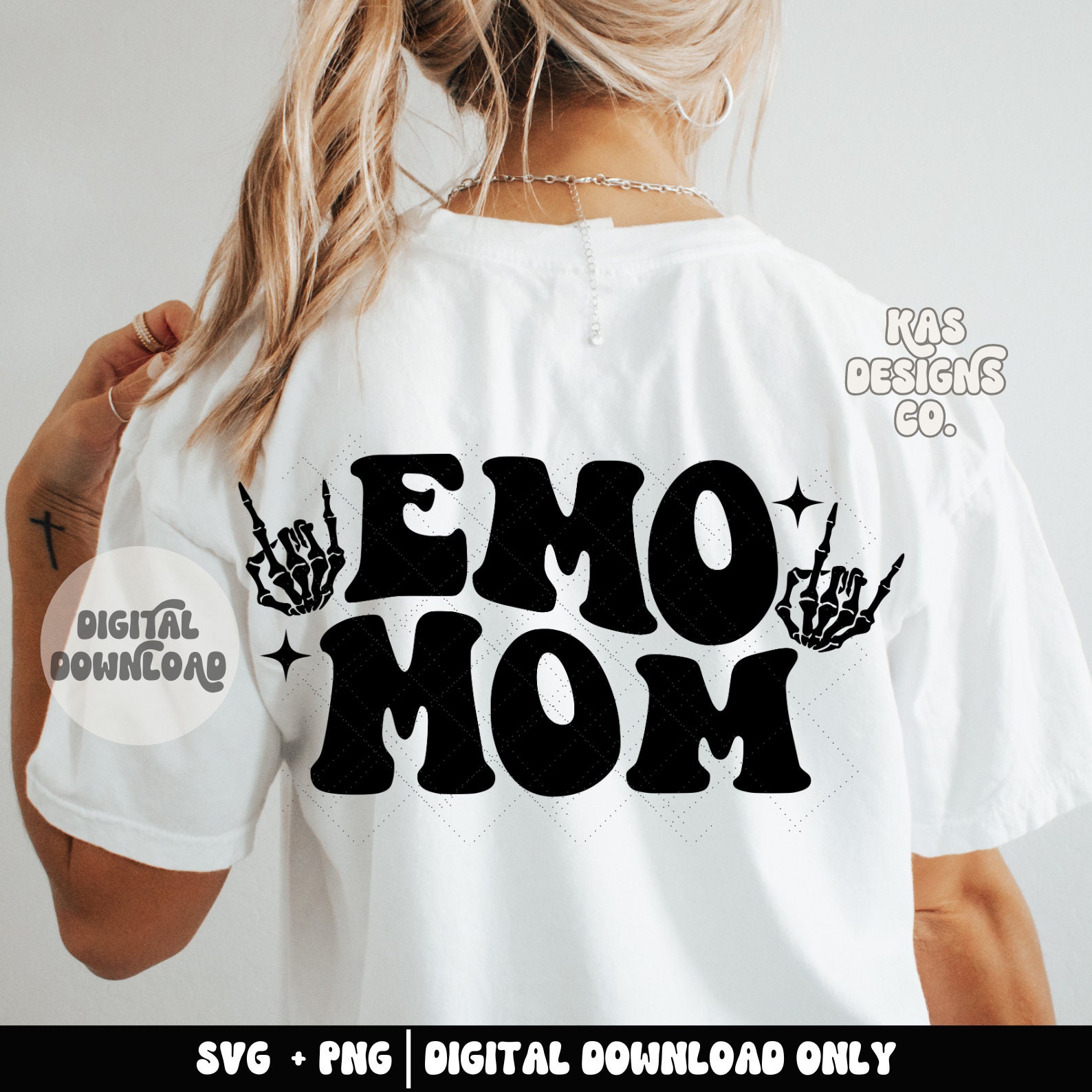 Emo Mom Svg, Emo Svg, Goth Svg, Gothic Svg, Emo Vibes Svg, Trendy Wavy ...
