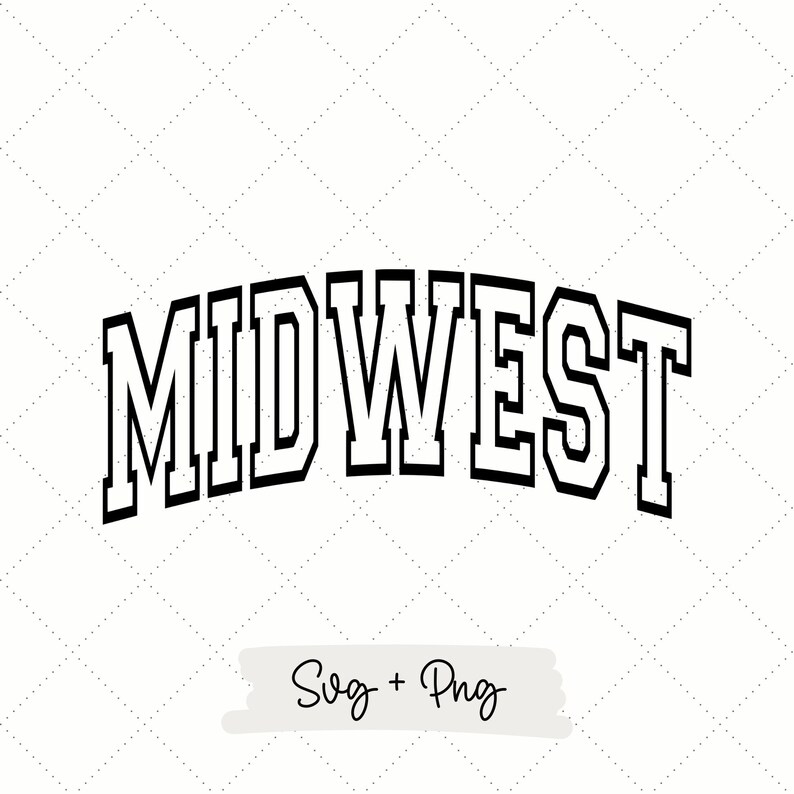 Midwest Svg Midwest Png Midwest Design Only Midwest Diy - Etsy