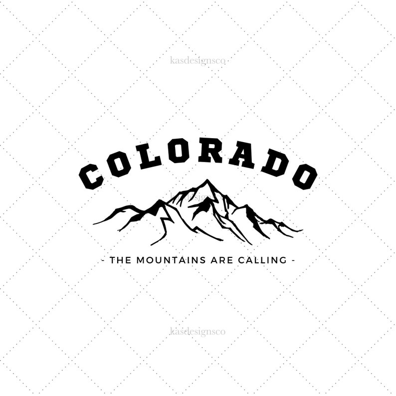 Colorado Svg the Mountains Are Calling Svg Adventure Svg - Etsy
