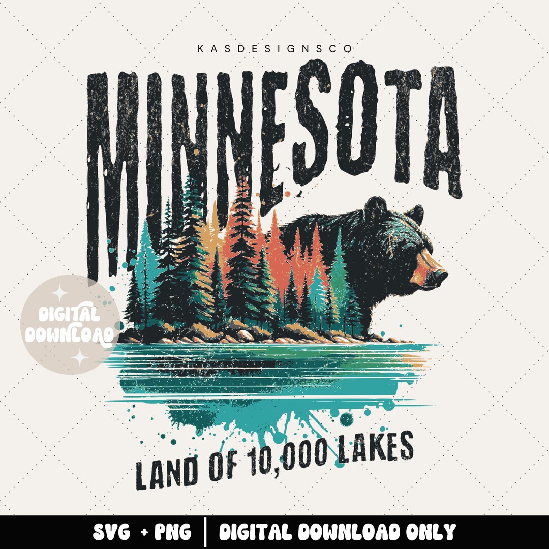 Minnesota Western Png, Minnesota Svg, Minnesota Vibes, Midwest Png ...