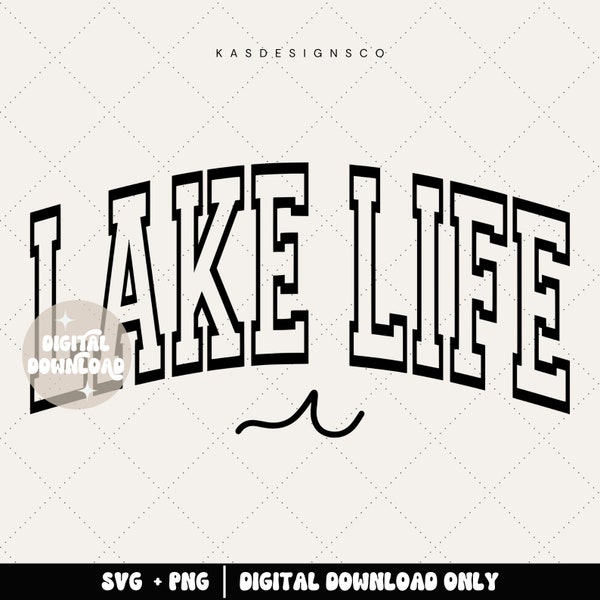 Lake Life Svg - Etsy