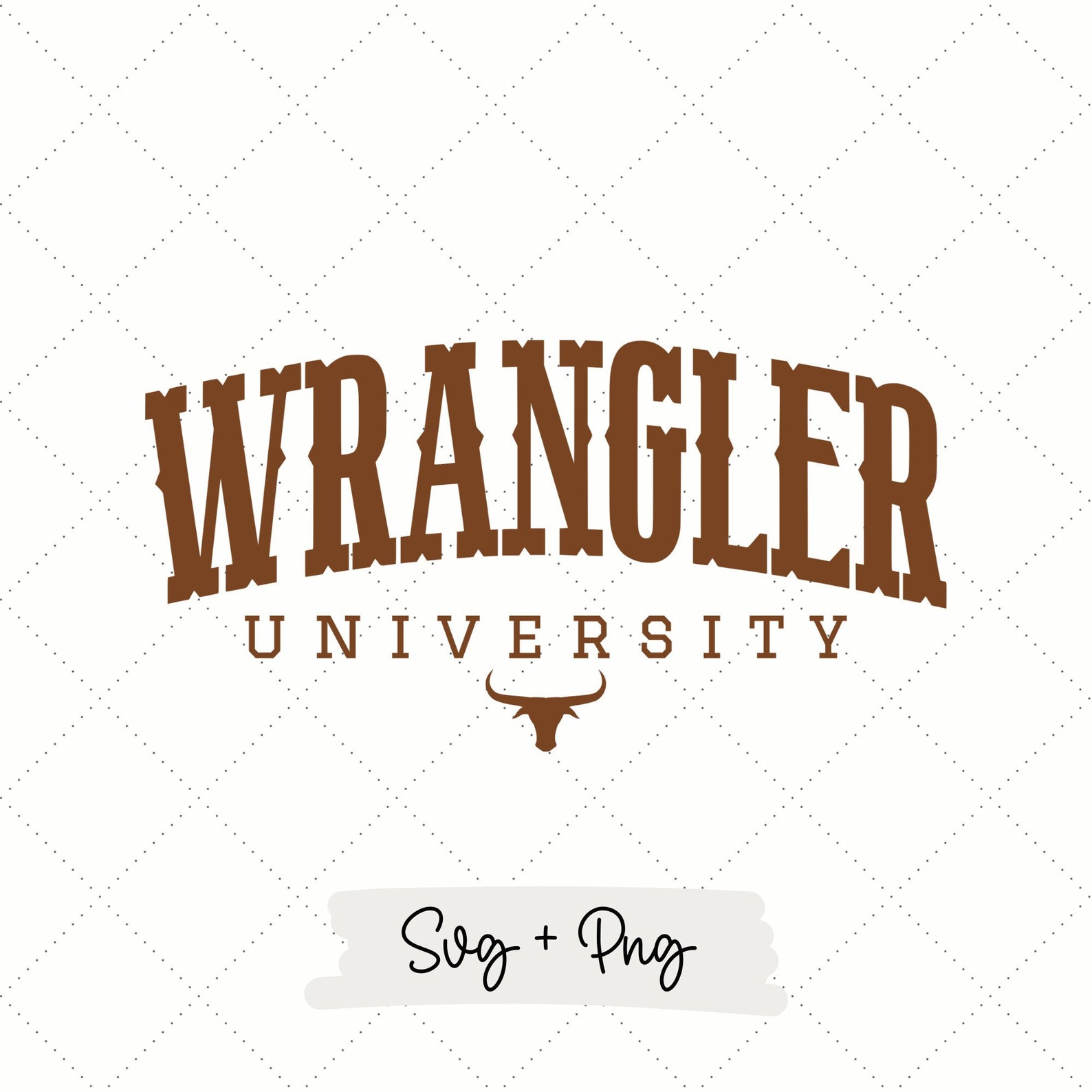 Wrangler University SVG PNG Wrangler Svg Wrangler Png - Etsy