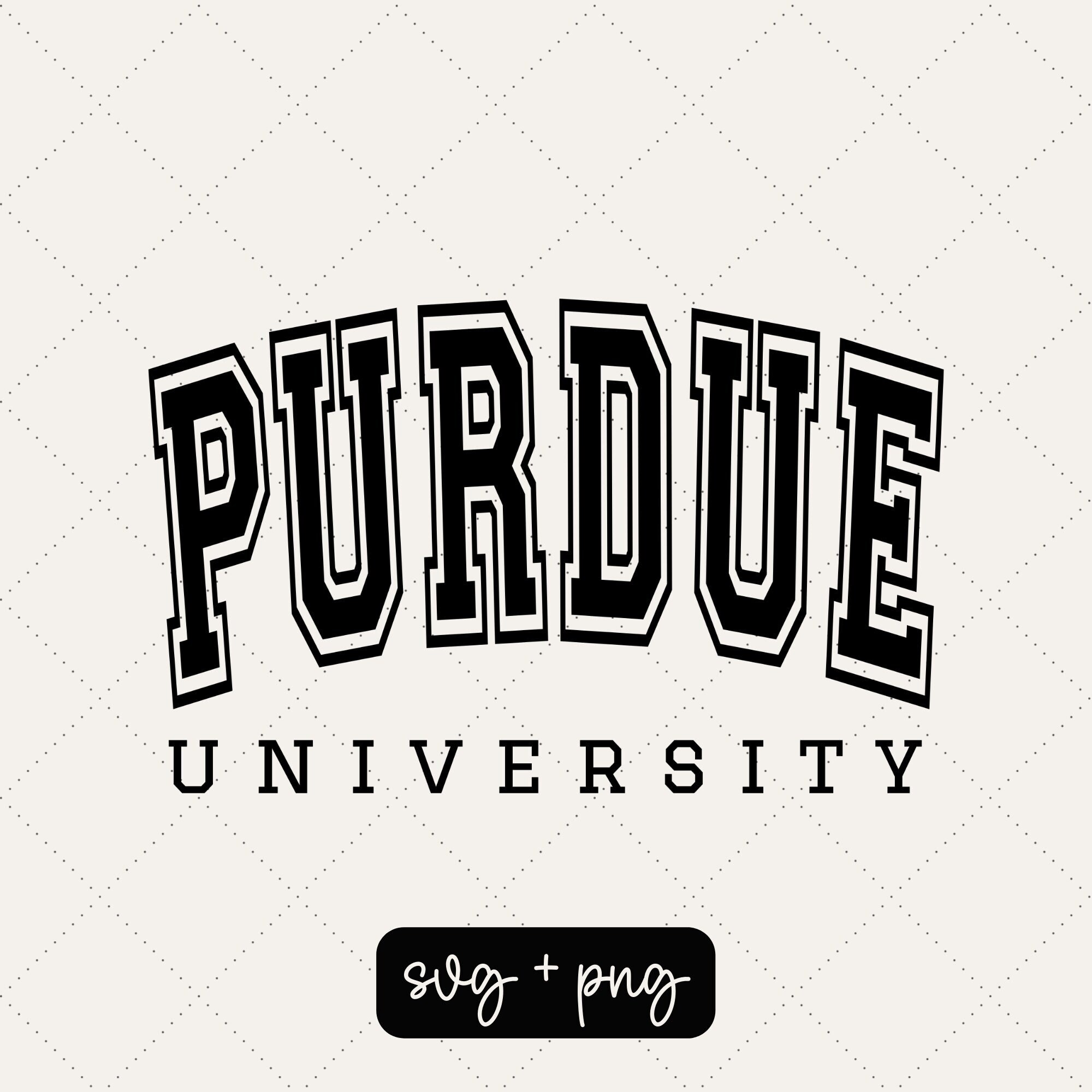 Purdue University Design Only SVG PNG Purdue - Etsy UK
