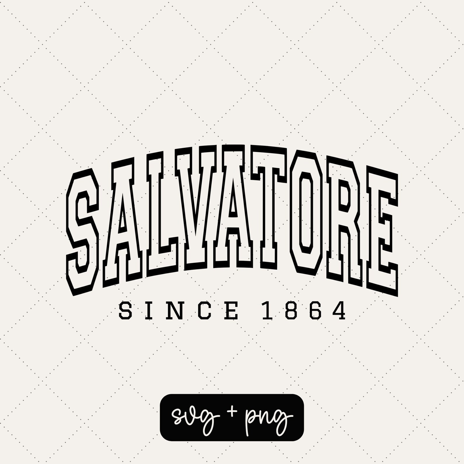 Salvatore Svg Salvatore Png Mystic Falls Svg Mystic - Etsy