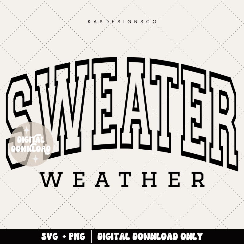 Fall Svg | Fall Png | Sweater Png | Trendy Fall Design | Sweater Design ...