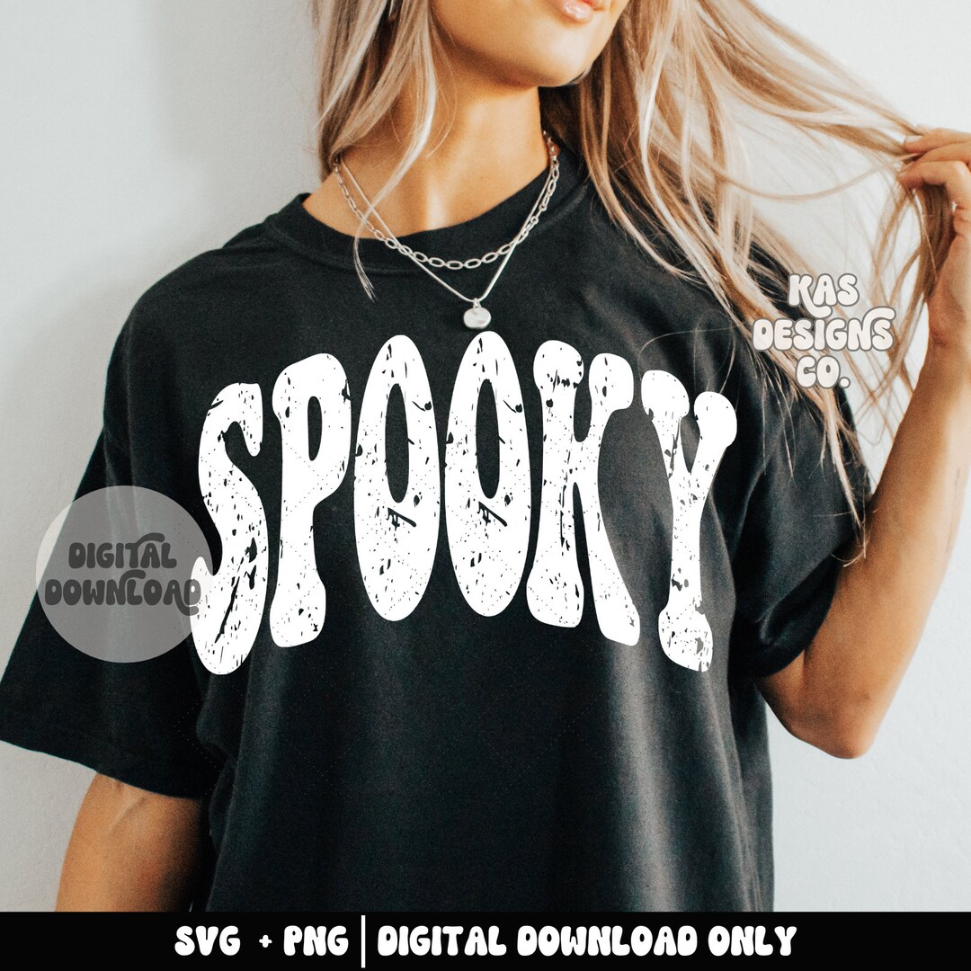 Spooky Svg, Spooky Vibes Svg, Halloween Svg, Fall Svgs, Halloween ...