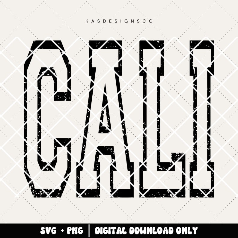 California Svg, Distressed Svg, Cali Svg, Sublimation Png, Sublimation ...