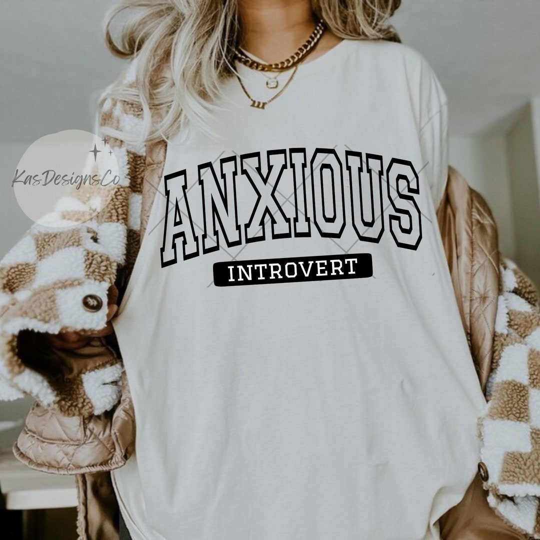 Anxious Introvert Svg Introvert Svg Anxiety Svg Mental - Etsy