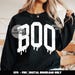 Original Creator, Halloween Drips Svg, Boo Svg, Sublimation Png ...