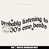 Elder Emo Society Svg, Emo Png, Emo Svg, It Was Never a Phase Png, Emo ...