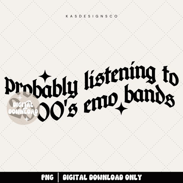 2000s Emo Art - Etsy