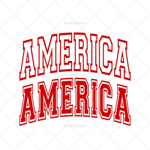 America SVG PNG America Design America DIY Shirt - Etsy