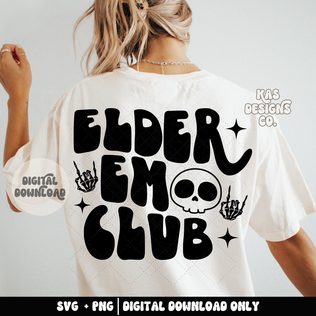 Elder Emo Club Svg, Emo Club, Elder Club Svg, Emo Svg, Emo Forever Svg ...