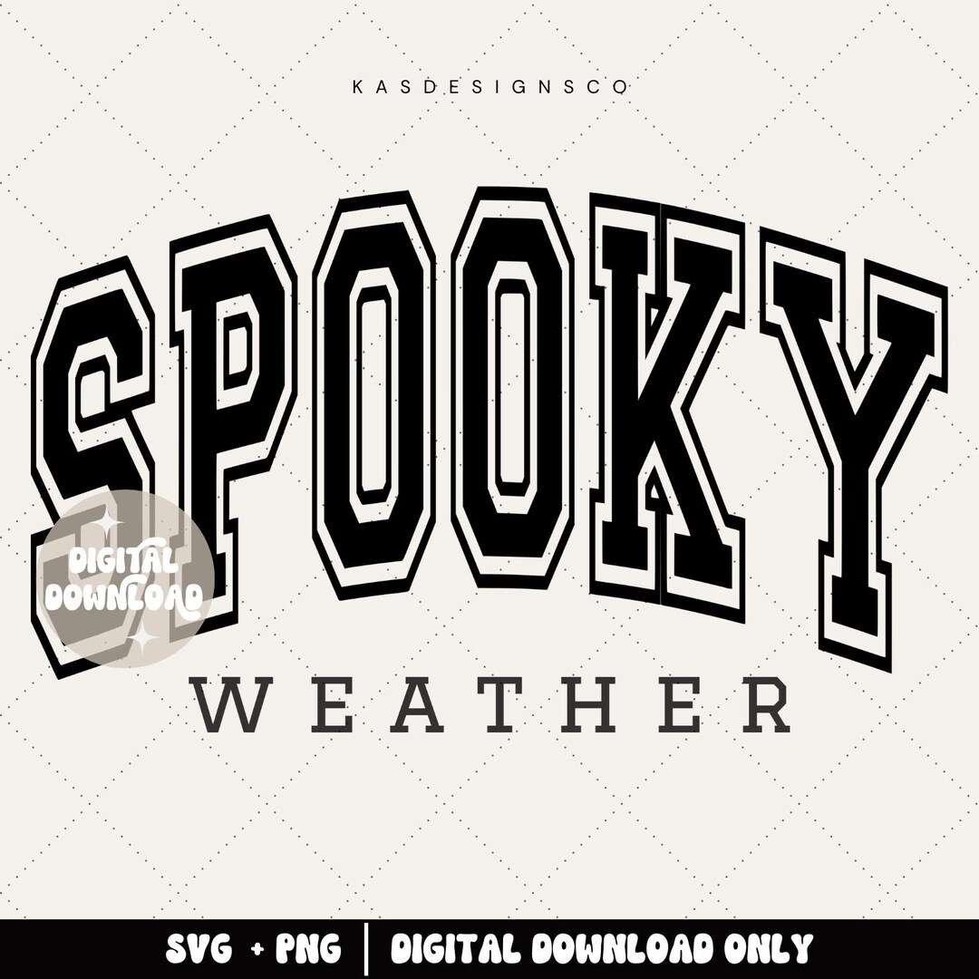 Spooky Weather Png | Halloween Svg | Spooky Weather Svg | Halloween ...