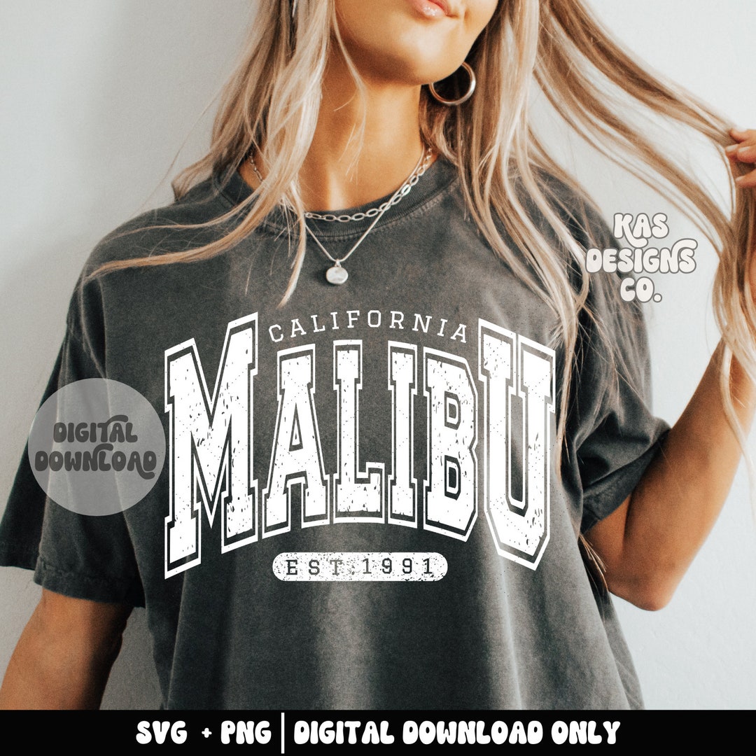 California Malibu Svg, Malibu Svg, Shirt Design Svg, California Svg ...