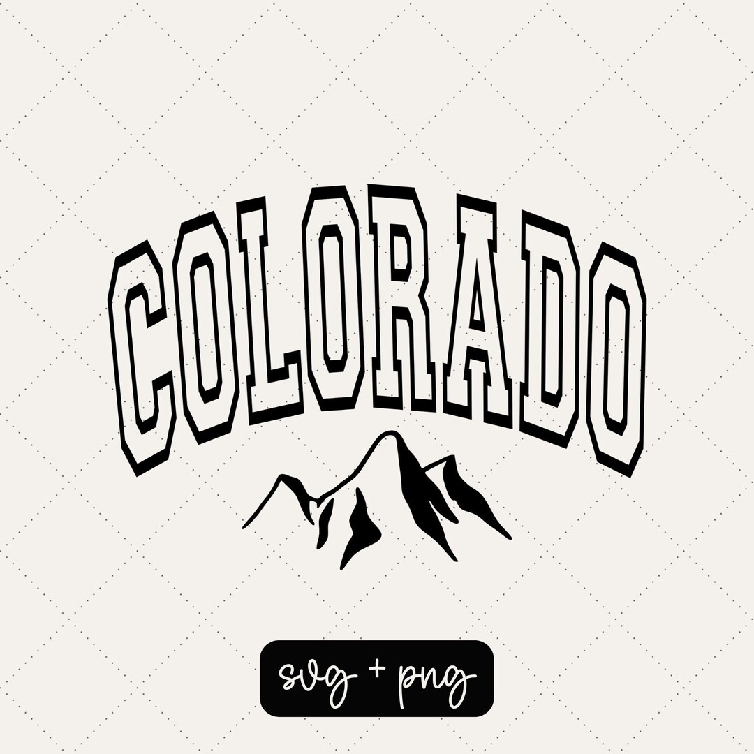 Colorado Svg Digital File Only Colorado Design Colorado Sweatshirt ...