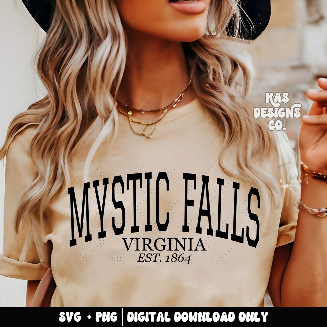 Mystic Falls Svg, Vampires Svg, Digital Download, Camping Svg, Camping ...