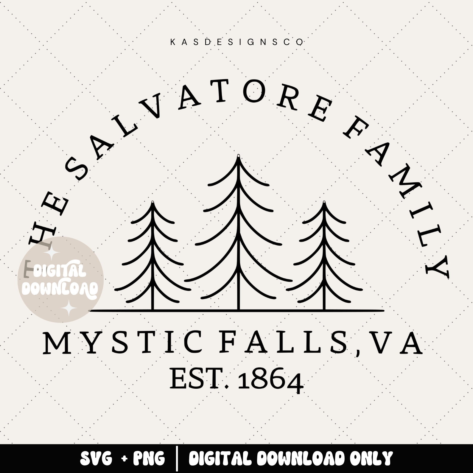 The Salvatore Family Png, Mystic Falls Png, Vampires Svg, Halloween Svg ...
