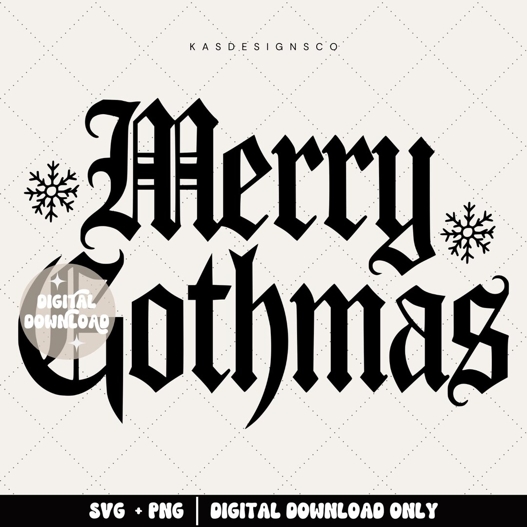 Merry Gothmas Png, Gothic Christmas, Emo Christmas Png, Skull Christmas ...