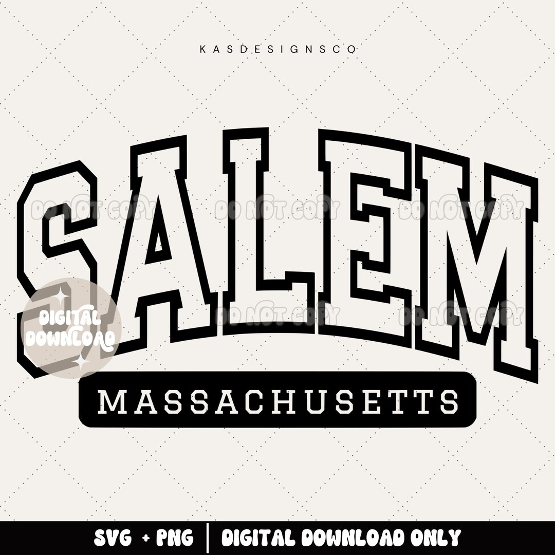 Salem Massachusetts Png, Salem Png, Halloween Png, Spooky Season ...