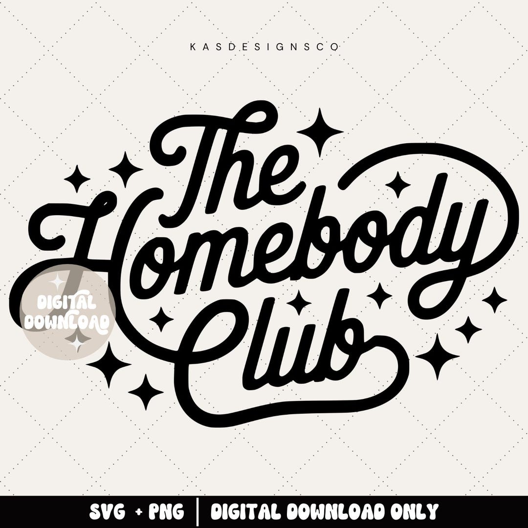 Homebody Png | Digital | Readers Svg | Read More Books Png | Bookish ...