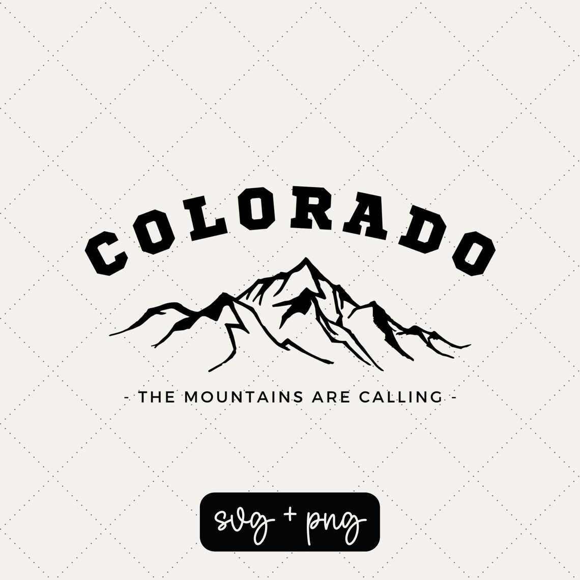 Colorado Svg the Mountains Are Calling Svg Adventure Svg - Etsy
