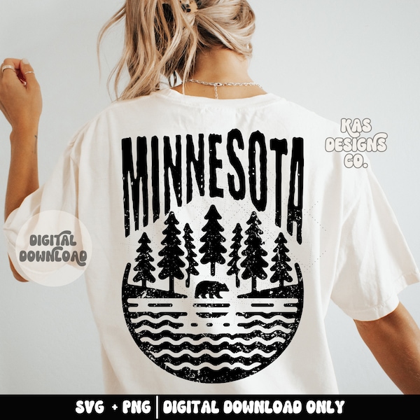 Minnesota Svg - Etsy