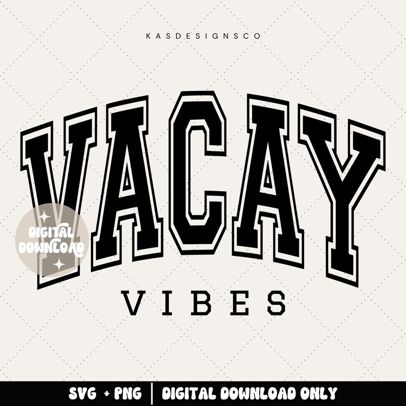 Vacay Vibes, Vacation Svg Png, Family Vacation Svg Png, Trendy Svg ...