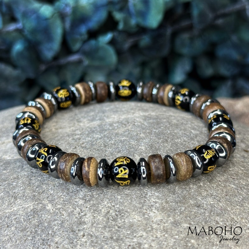 Mantra Bracelet - Etsy