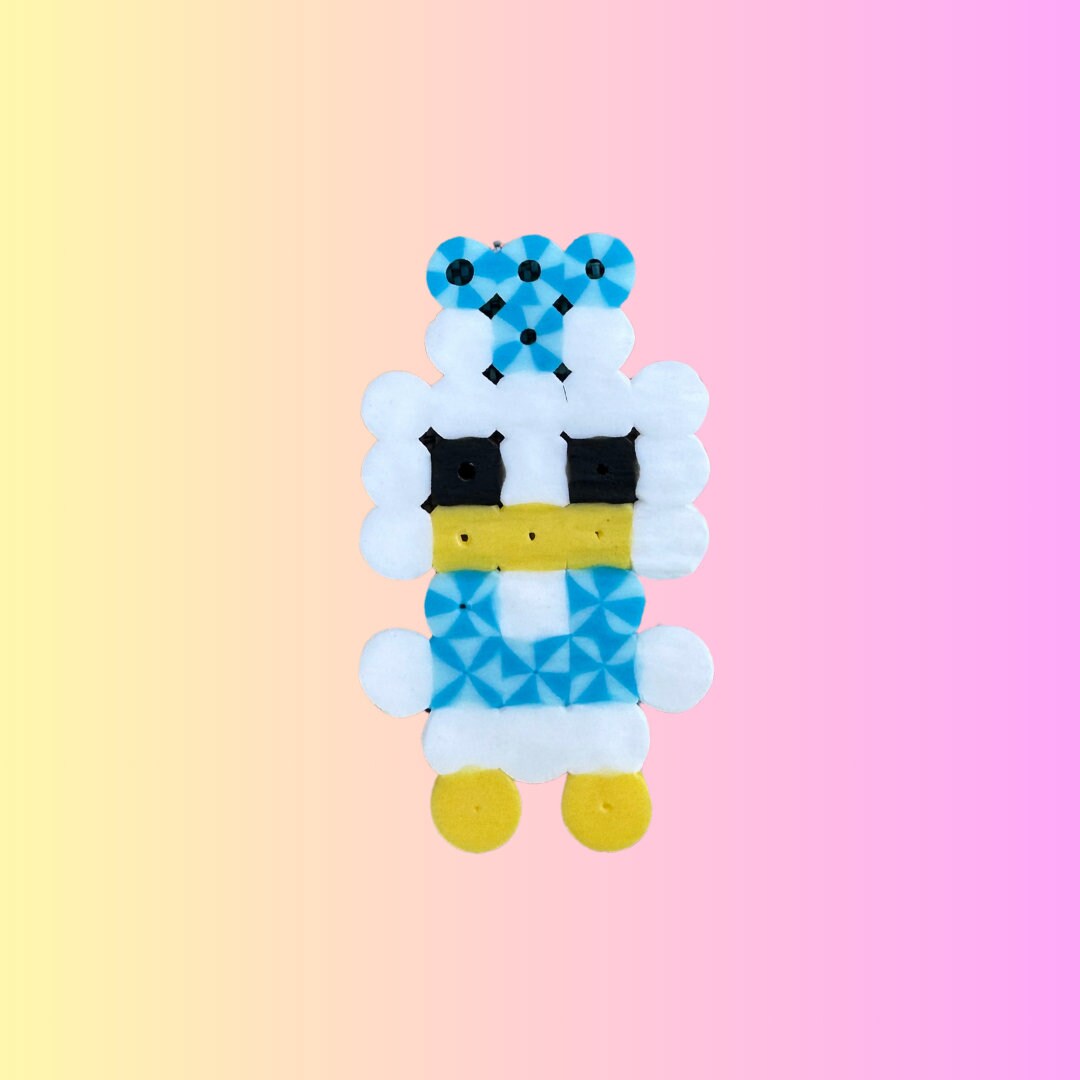 Cute Donald Duck Perler Craft - Etsy