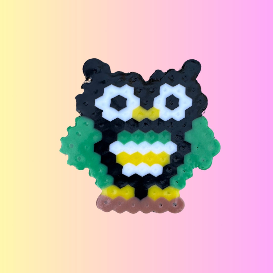 Cute Owl Perler Craft - Etsy