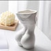 CERAMIC FLOWER VASE, Body Planter, Art Deco Vase, Human Body Bum Vase ...