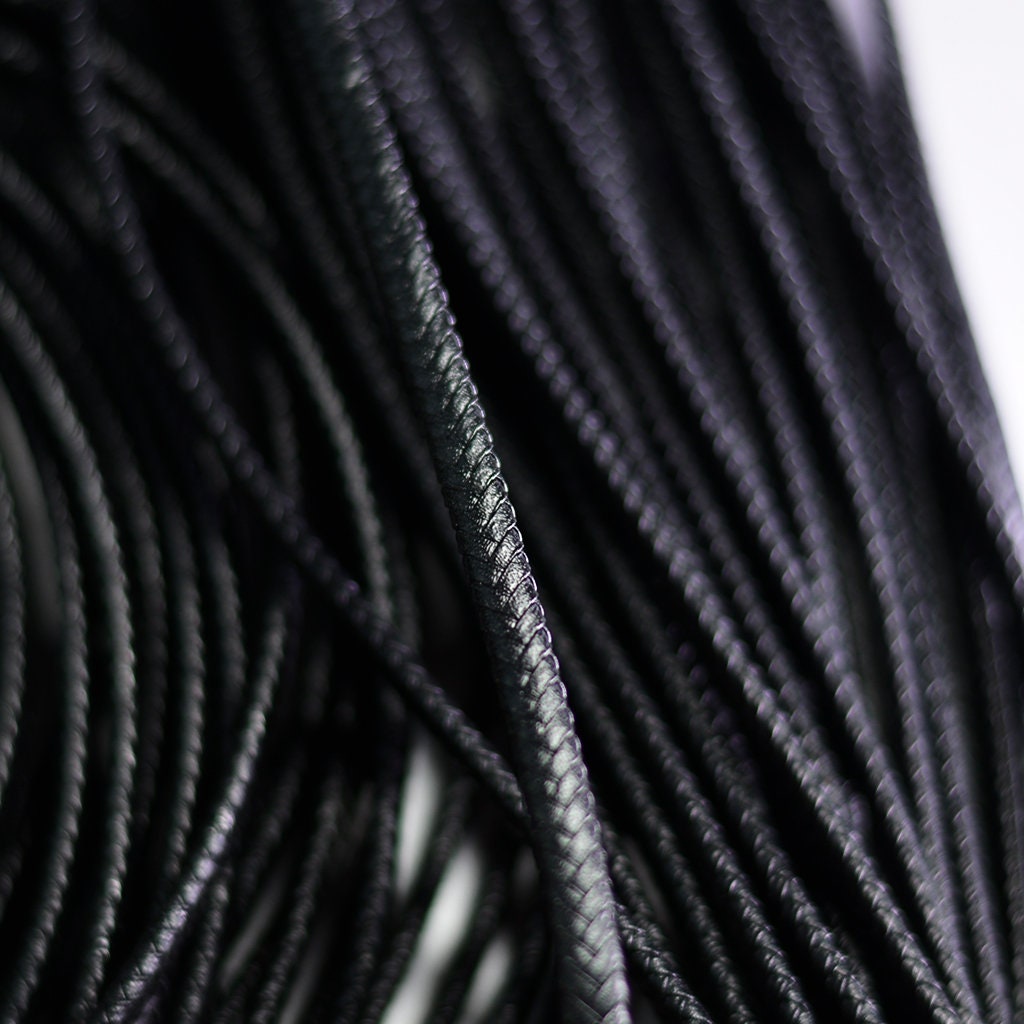 10 Meters Oval Braided Leather Cords | Make Your Bracelets, Crafts ...