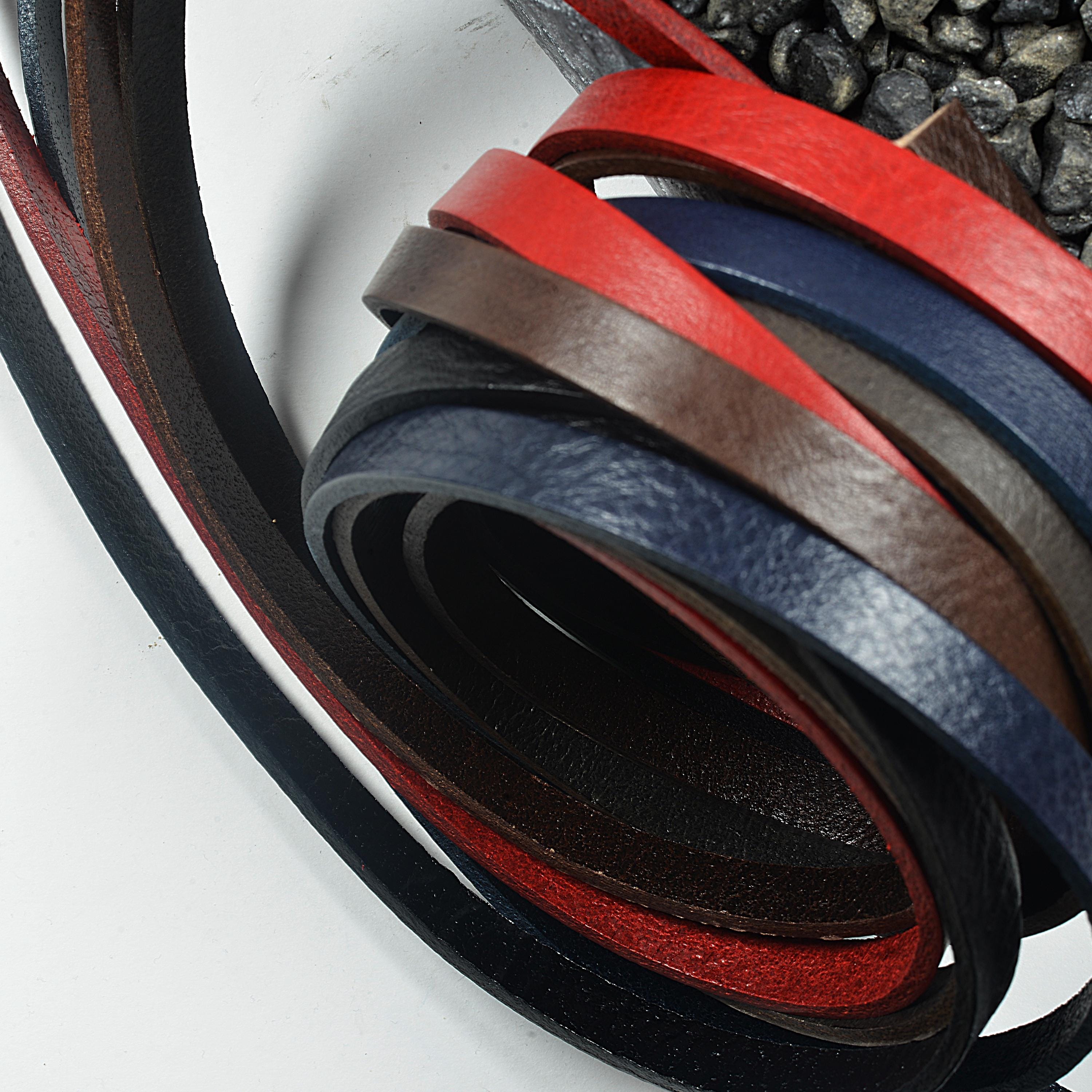 1meter | 8-10-12mm Width | Vegetable Leather Flat Straps, Leather From ...