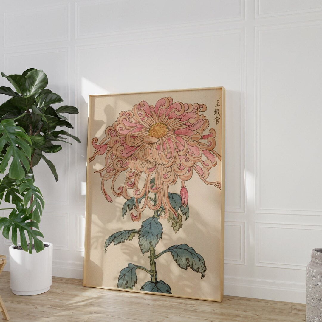 Japandi, Vintage Wall Art, Boho Wall Art, Japanese Vintage Art ...