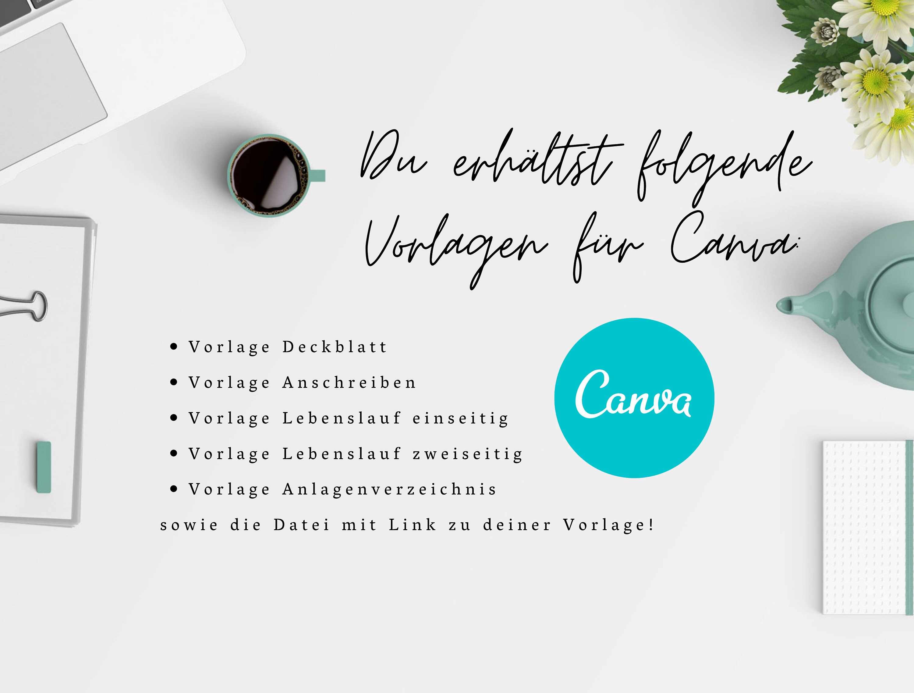 Professional Application Template CV Template German Modern Blue Canva ...