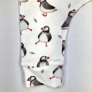 Little Puffin Organic Baby Leggings, Handmade Baby Joggers - Etsy