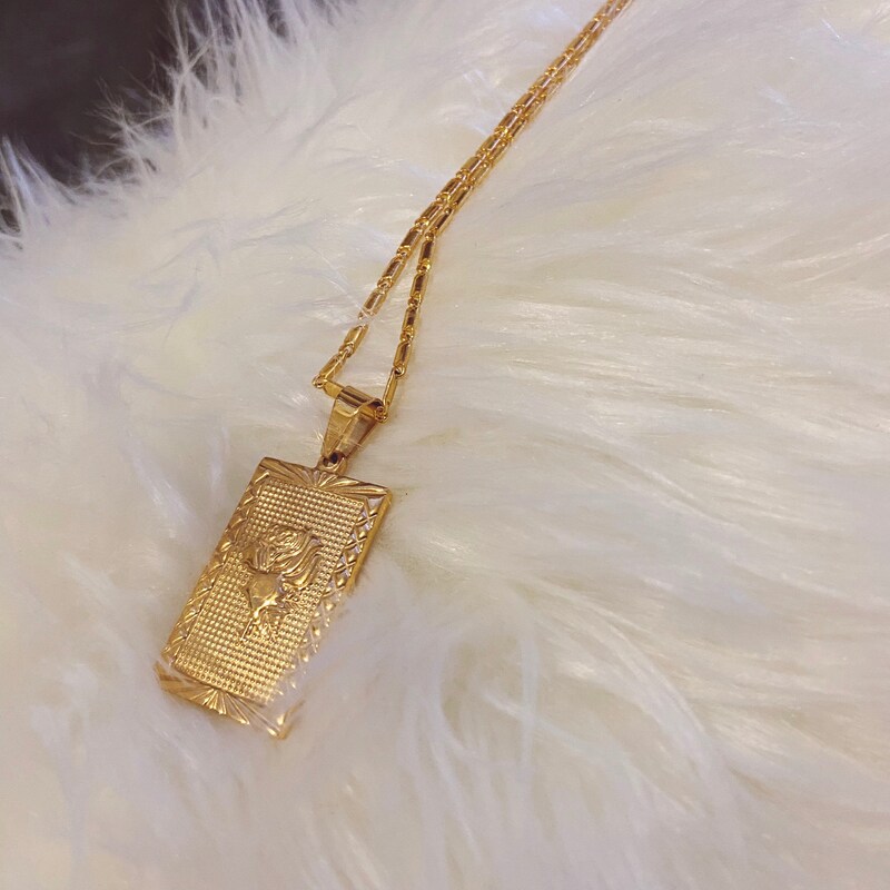Rectangular Pendant - Etsy