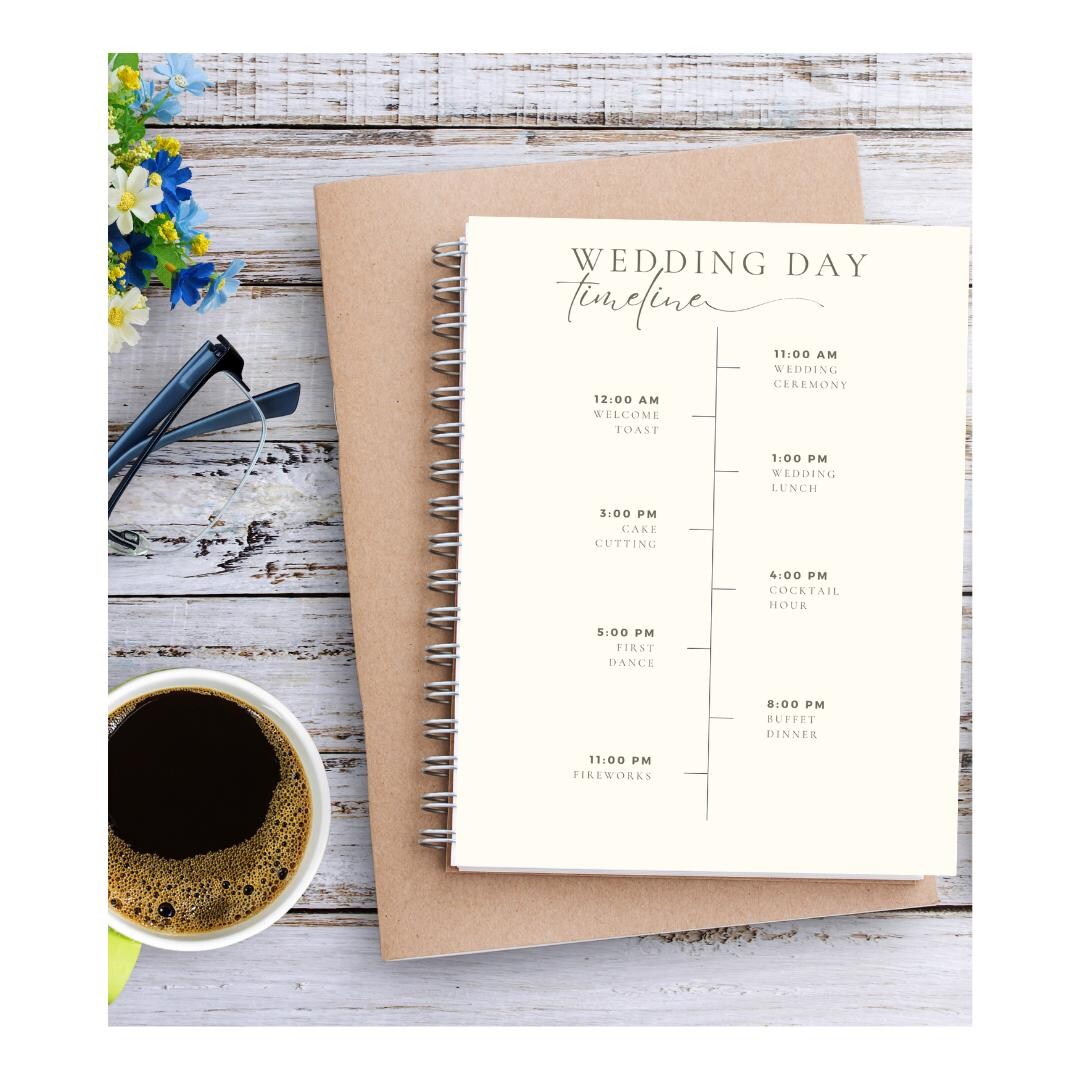 Wedding Planning Checklist Sheets - PDF to Print and Easily Use, CANVA ...