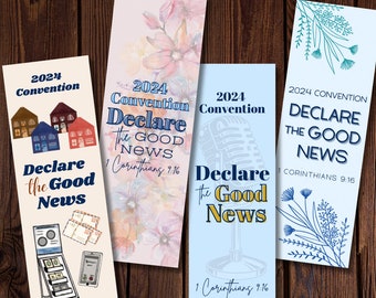 Declare the Good News Special Convention 2024 Printable Bookmarks ...
