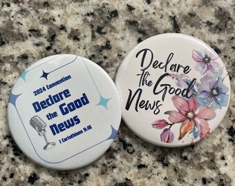 Convention Button Packs, 2024 Declare the Good News Regional Convention ...