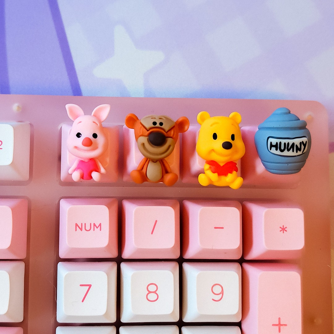 Buy Cartoon Keycaps, Pooh Keycaps, Piglet, Gift Sets, Gamer Keycaps ...