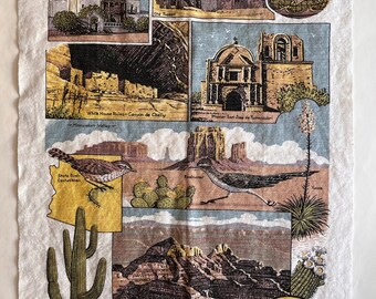 Arizona Tea Towel - Etsy