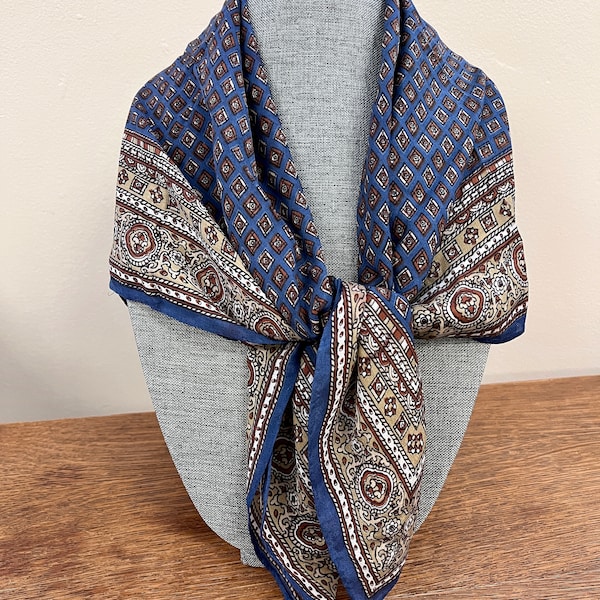 Indian Silk Scarf - Etsy