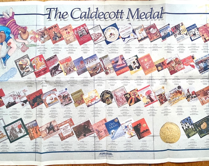 Caldecott Medal Winners Poster, Children's Books - Etsy
