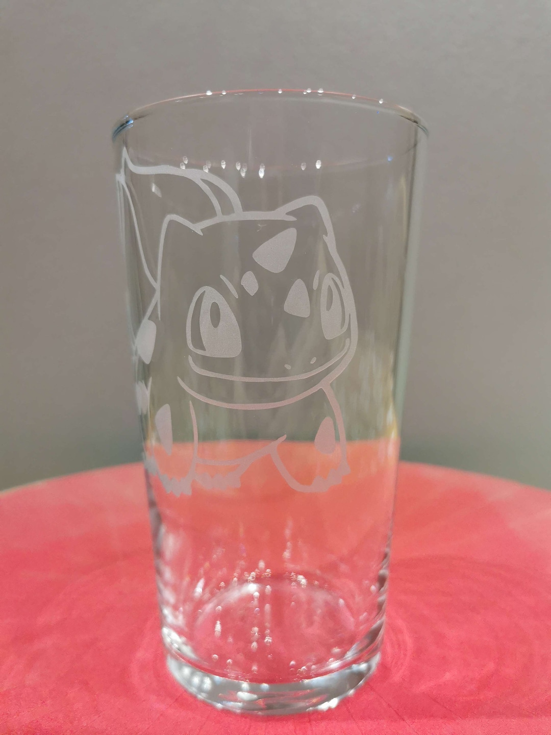 Bulbasaur Engraved Pokémon Pint Glass (570ml) - Etsy