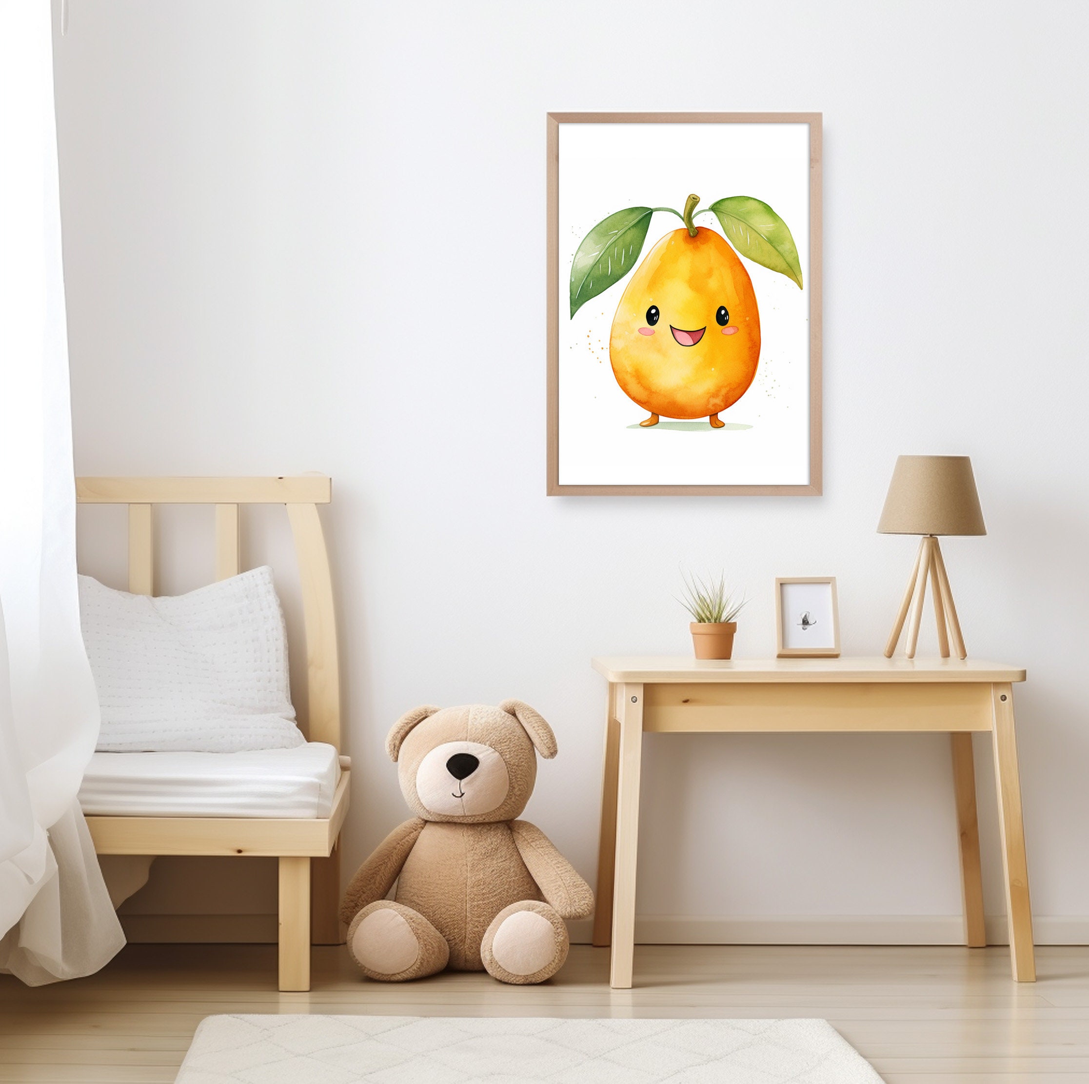Mango Printable Art Print Mango Photo Mango Wall Art Nursery Gallery ...