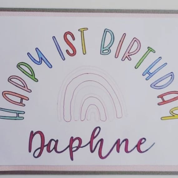 Personalised Celebration Cards - Etsy