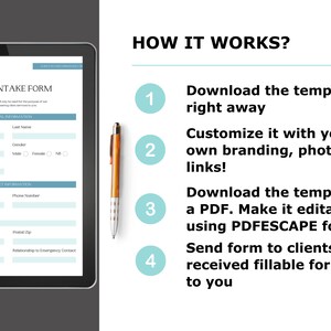 New Audiology Intake Form Canva Template | Audiology Hearing Clinic ...