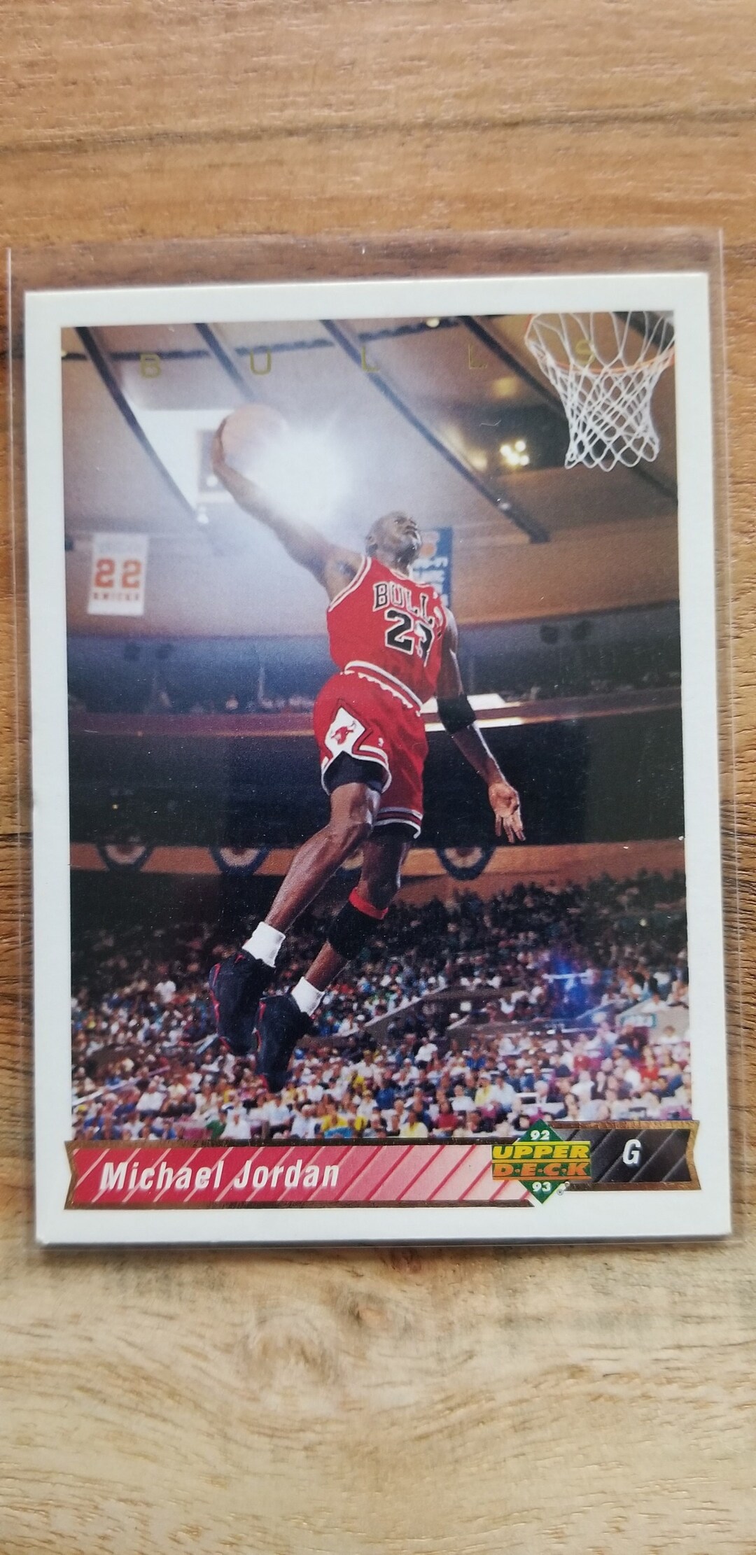 1992 Upper Deck Michael Jordan Basketball Card / Card 23 - Etsy